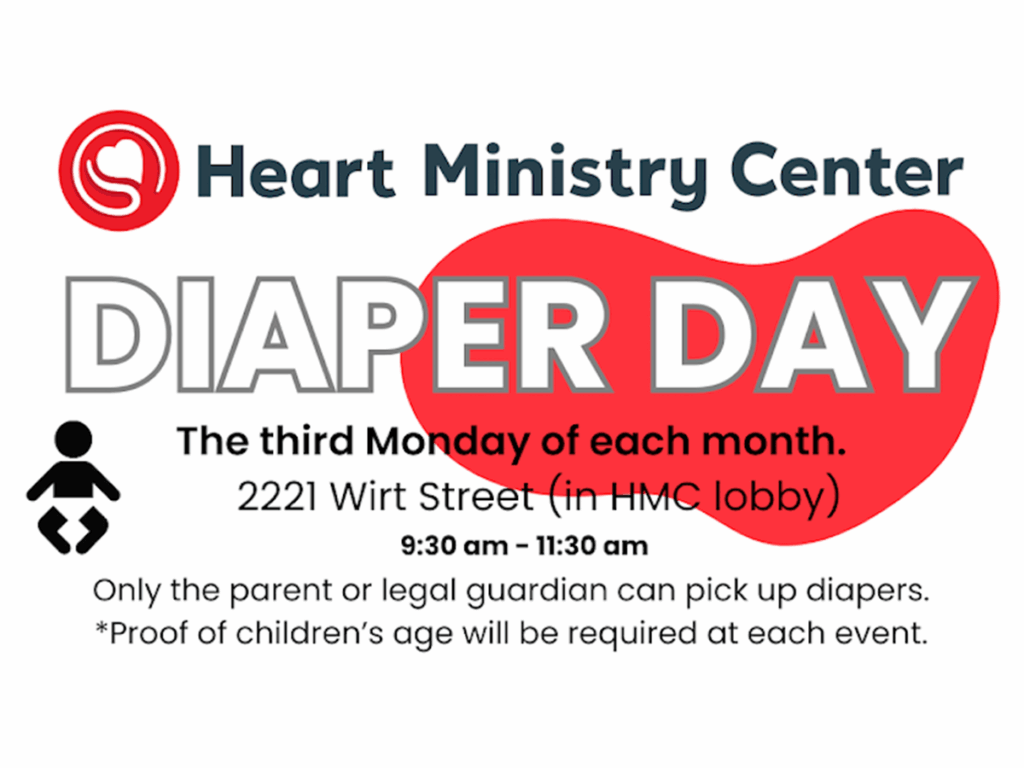 Diaper Day at HMC - Heart Ministry Center